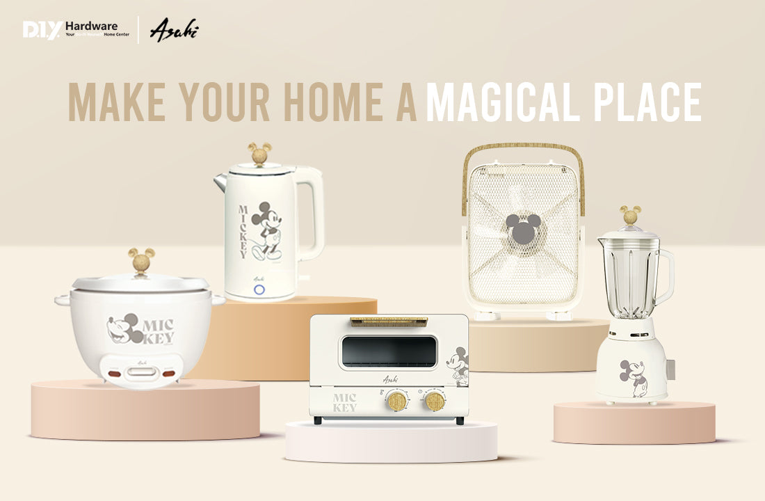 Asahi Mickey Mouse - White Collection