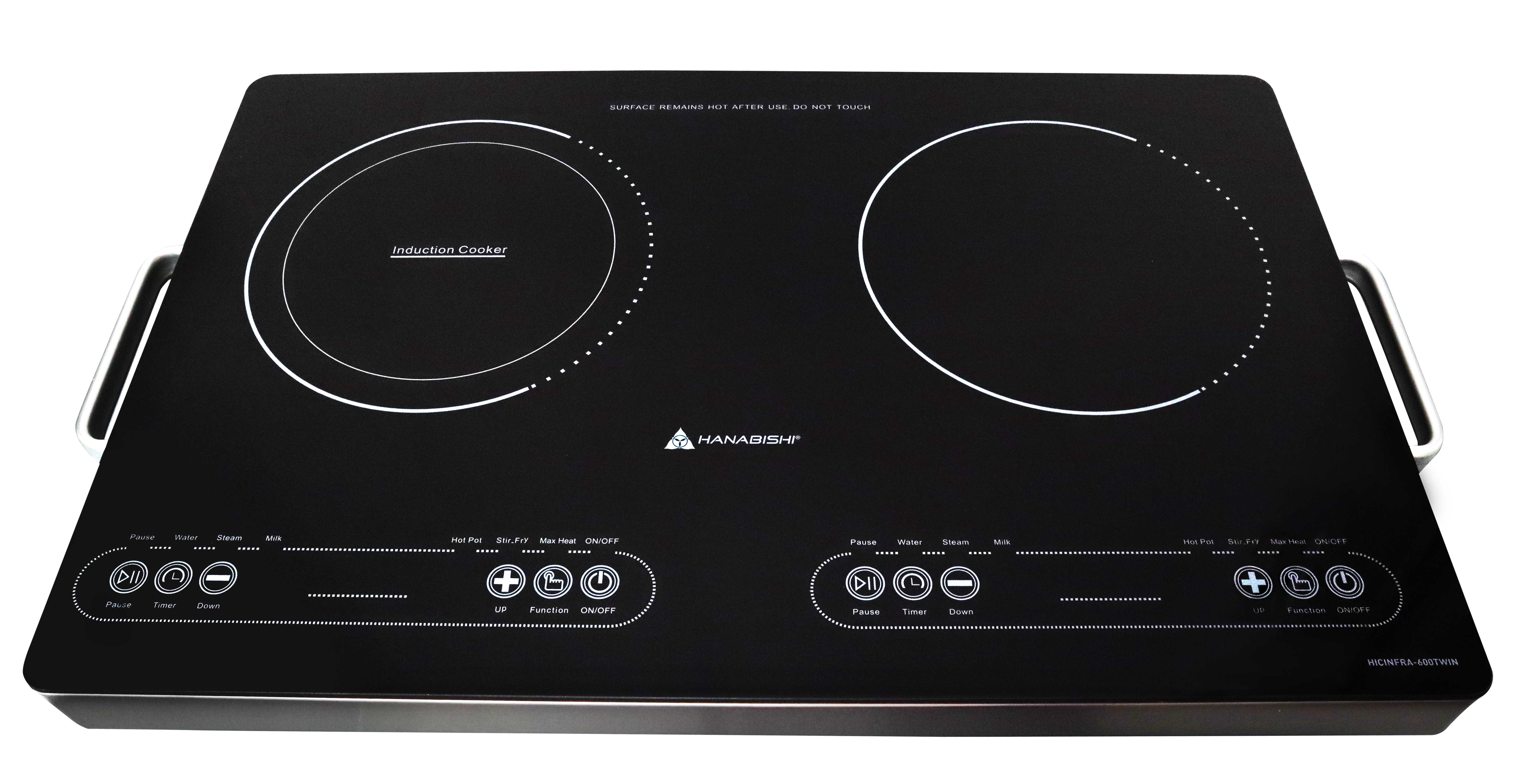 Buy Hanabishi Induction & Infrared Cooker HICINFRA-600TWIN Online - DIY ...