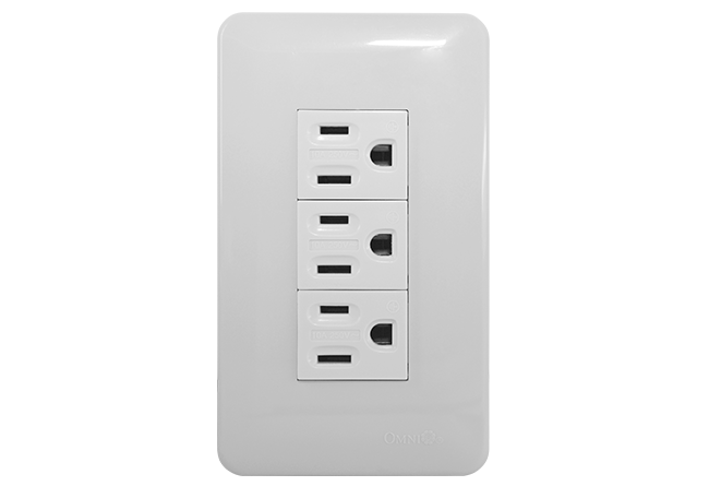 Buy OMNI by DIY Hardware Convenient Outlet with ground P3EG Online ...