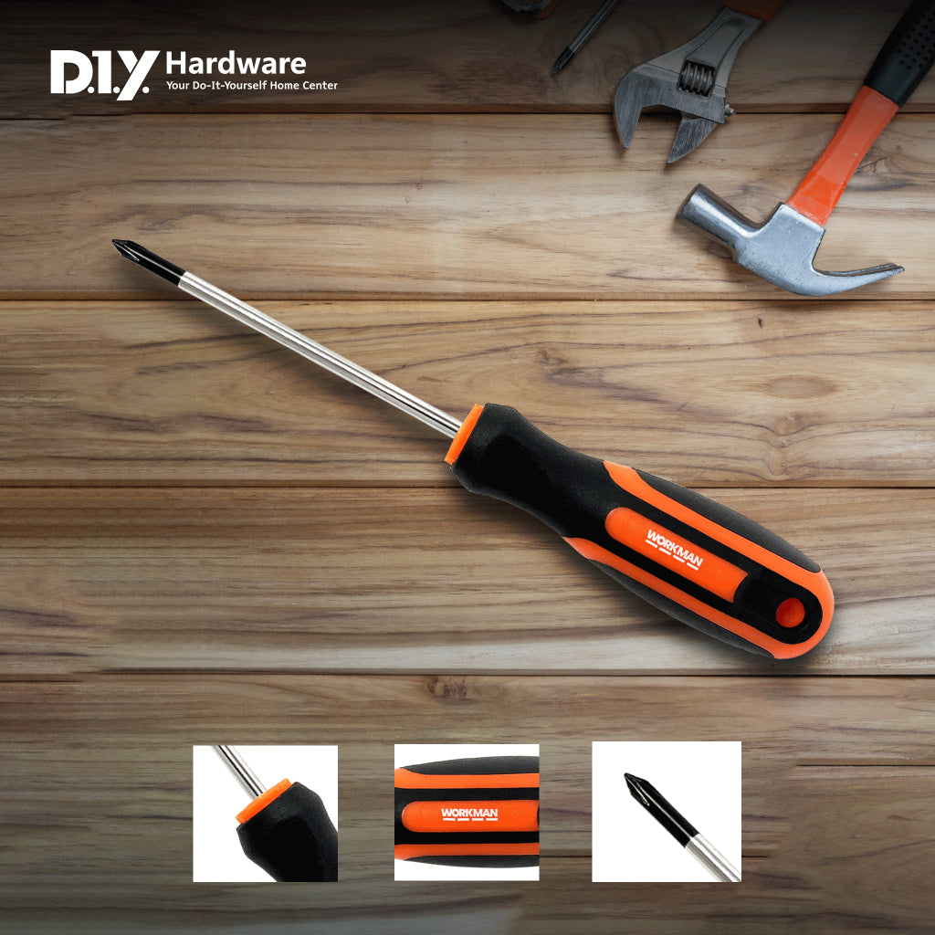 Buy WORKMAN Screwdriver (PH2X100) Online - DIY Hardware