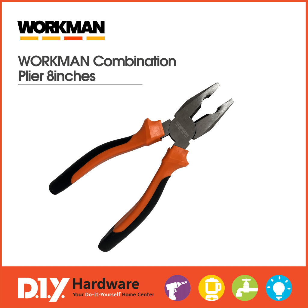 Buy WORKMAN Combination Plier 8 inches Online - DIY Hardware
