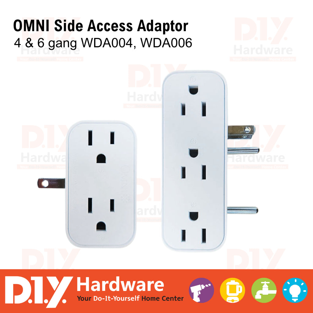 Buy OMNI Side Access Multiple Socket Adapter - WDA004, WDA006 Online ...