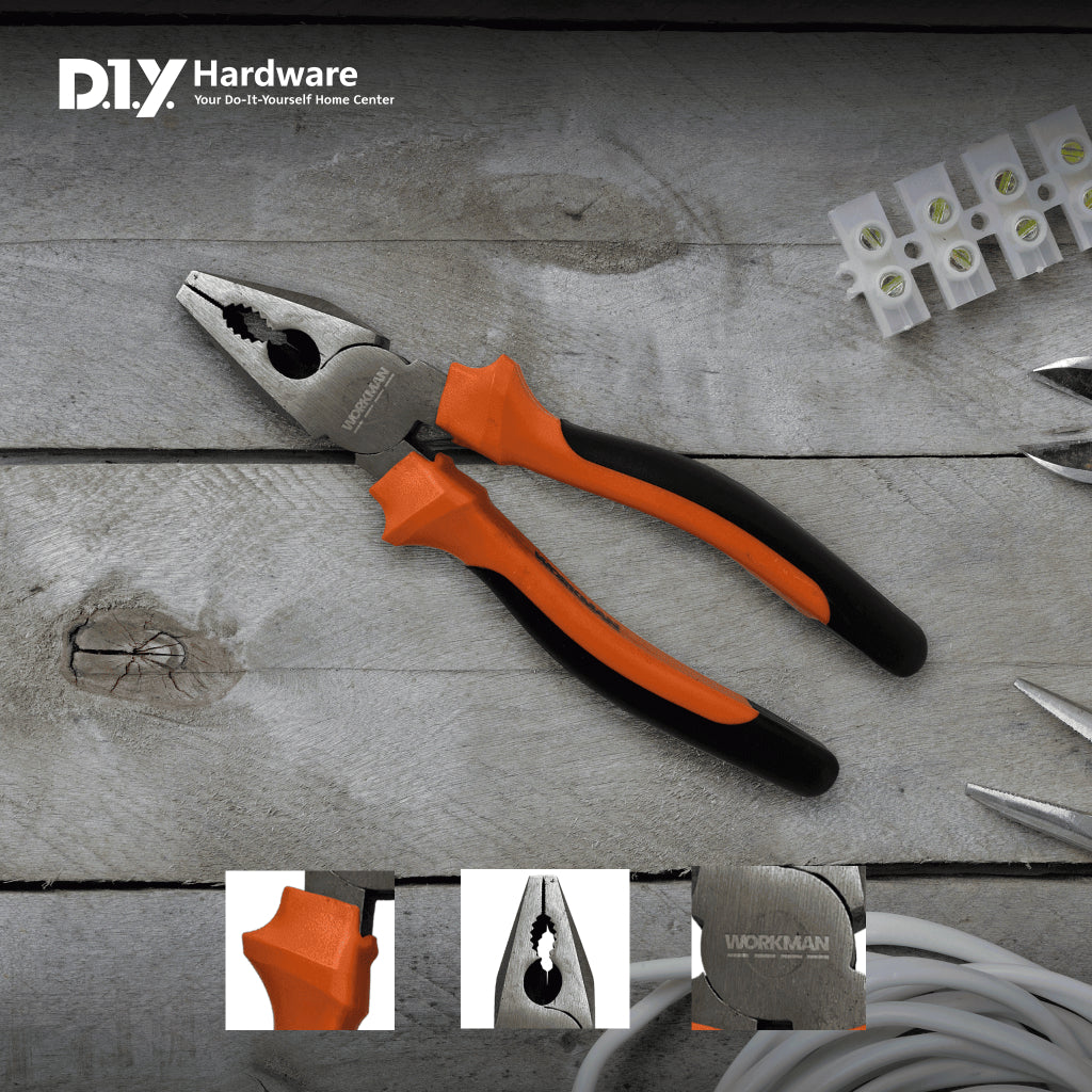 Buy WORKMAN Combination Plier 8 inches Online - DIY Hardware