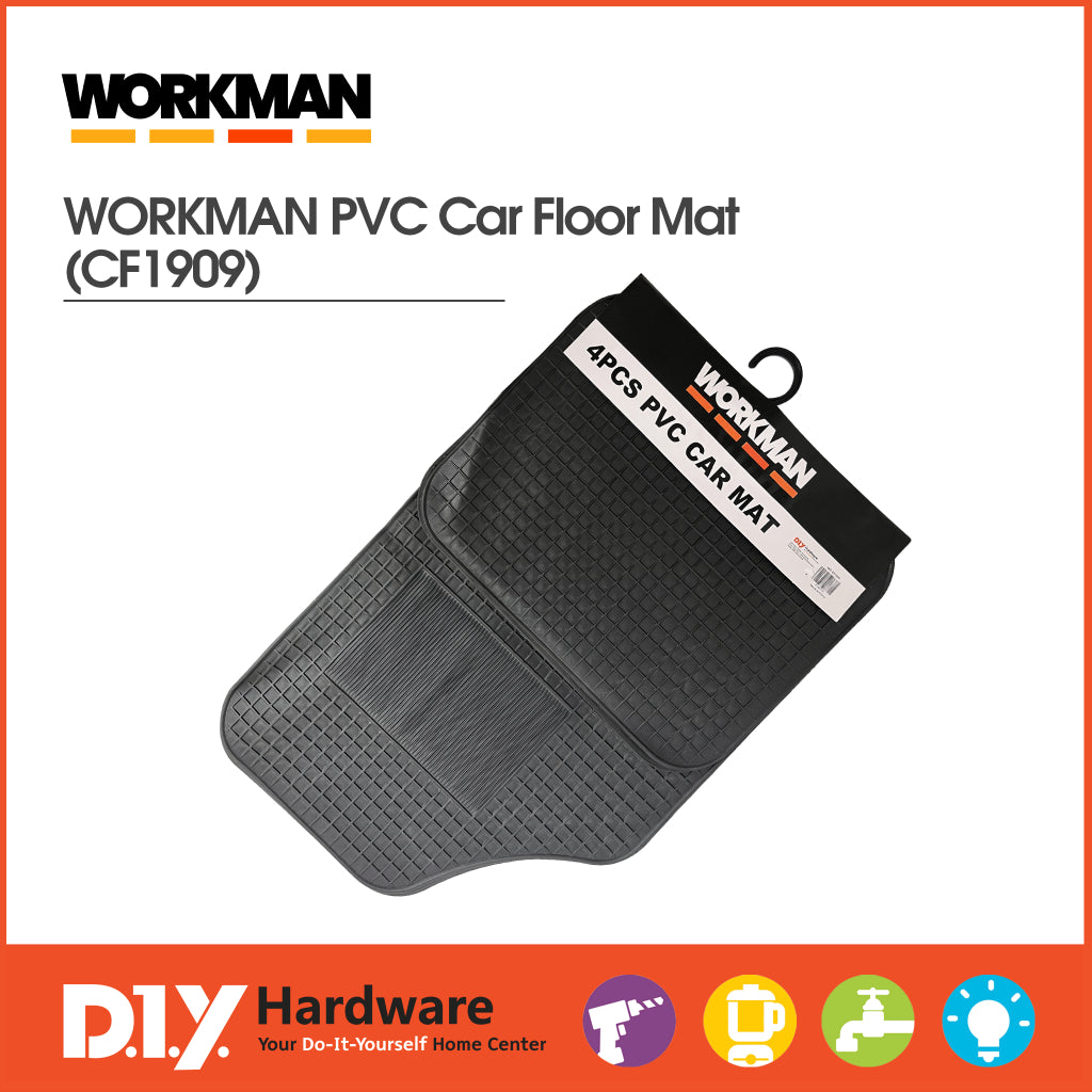 Buy WORKMAN PVC Car Floor Mat CF1909 Online - DIY Hardware