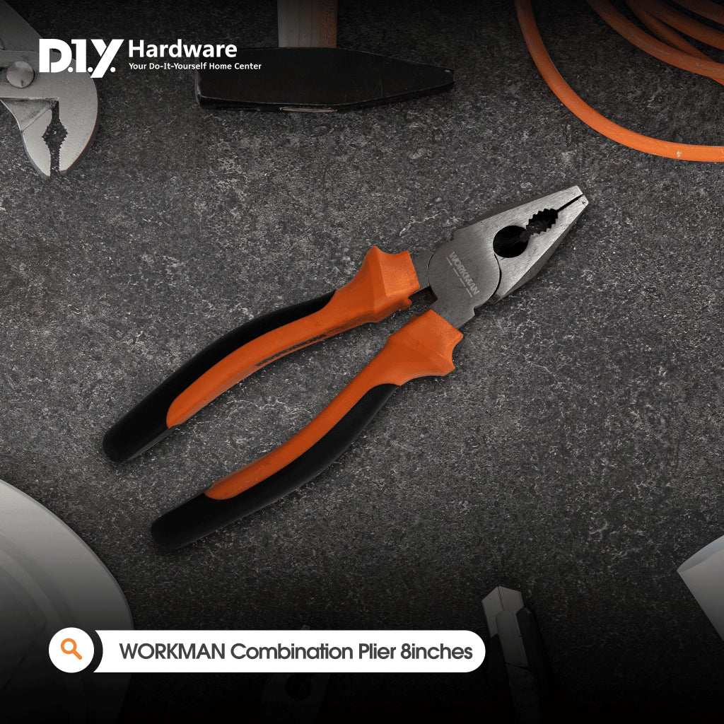 Buy WORKMAN Combination Plier 8 inches Online - DIY Hardware