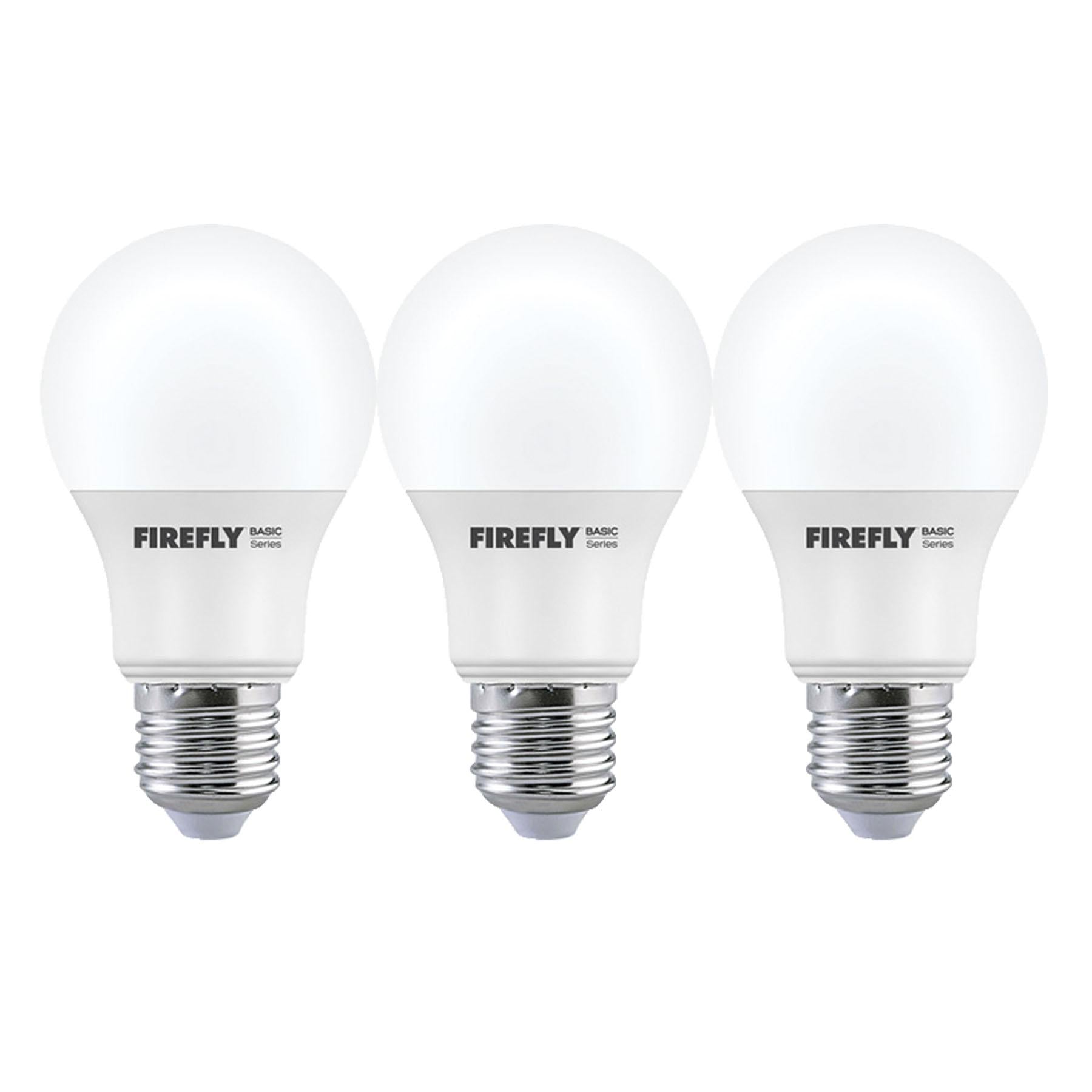 Buy Firefly Basic 3 LED Bulb Value Pack Daylight Online - DIY Hardware