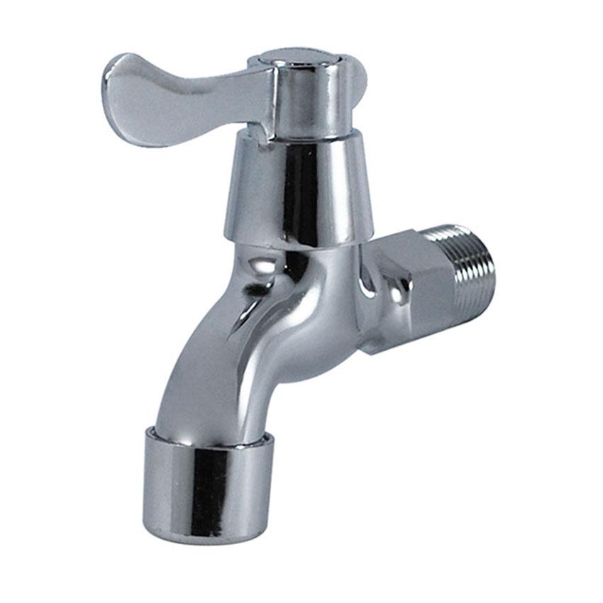 Buy Wassernison Plain Bibb Faucet Chrome NFT-10P Online - DIY Hardware