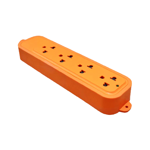 Omni Heavy Duty Surface Type Outlet 4 Gang